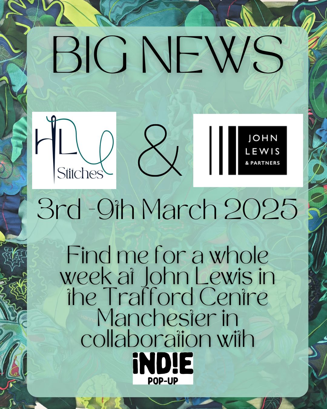 Makers Markets, Craft Shows and Pop-up Stalls – Hannah Louise Stitches